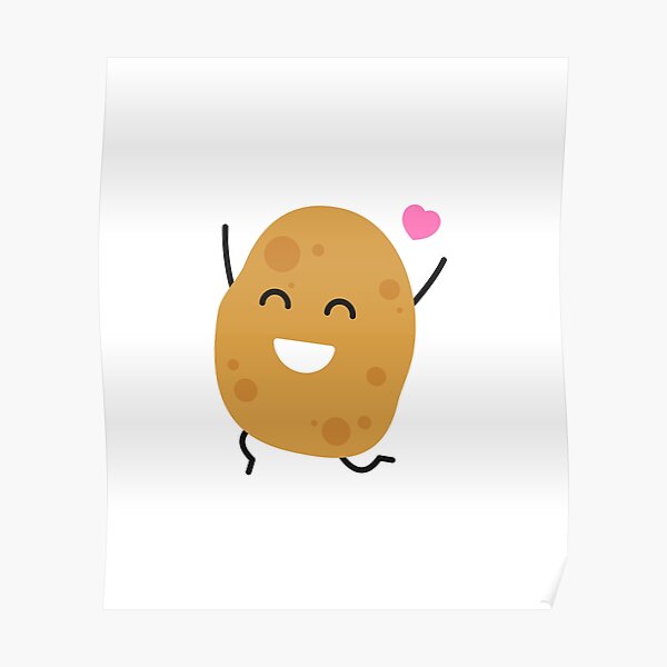 Póster « linda papa enamorada - papas pequeñas - una papa - las mejores ...