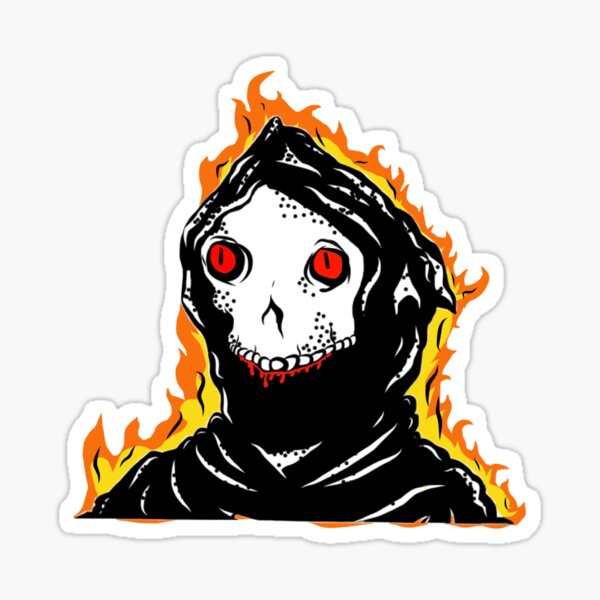 "Flamin hot" Sticker by animetal- | Redbubble