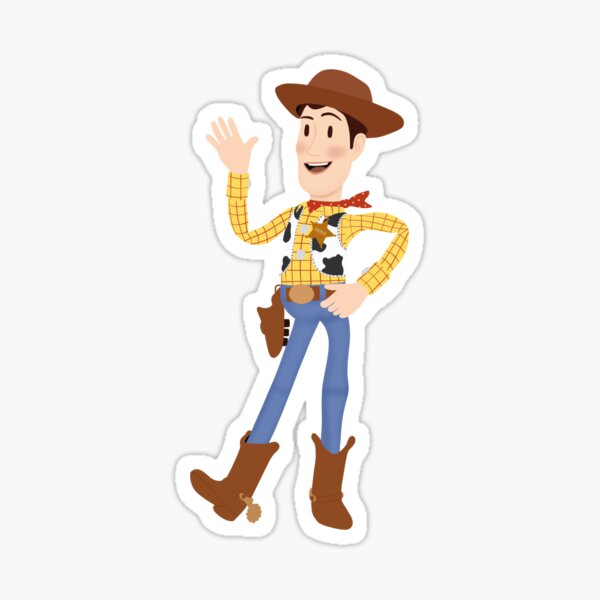 "Cute cowboy sheriff howdy" Sticker for Sale by jazzcats | Redbubble