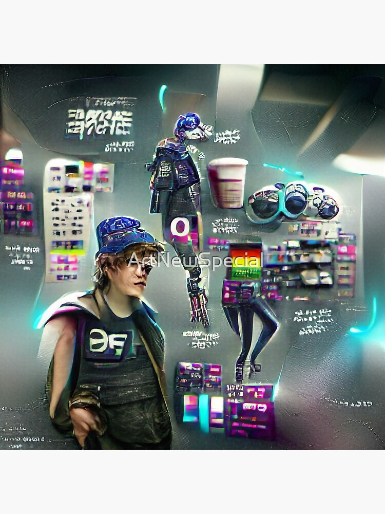 "Ready player one aesthetic character design concept art" Canvas Print ...