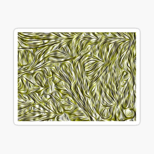 "Marbled Moss Wall of Leaves" Sticker for Sale by fatenanwar | Redbubble