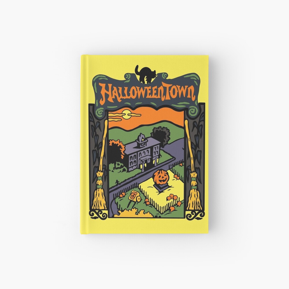 "Halloween Town Book" Poster for Sale by airbearornelas | Redbubble