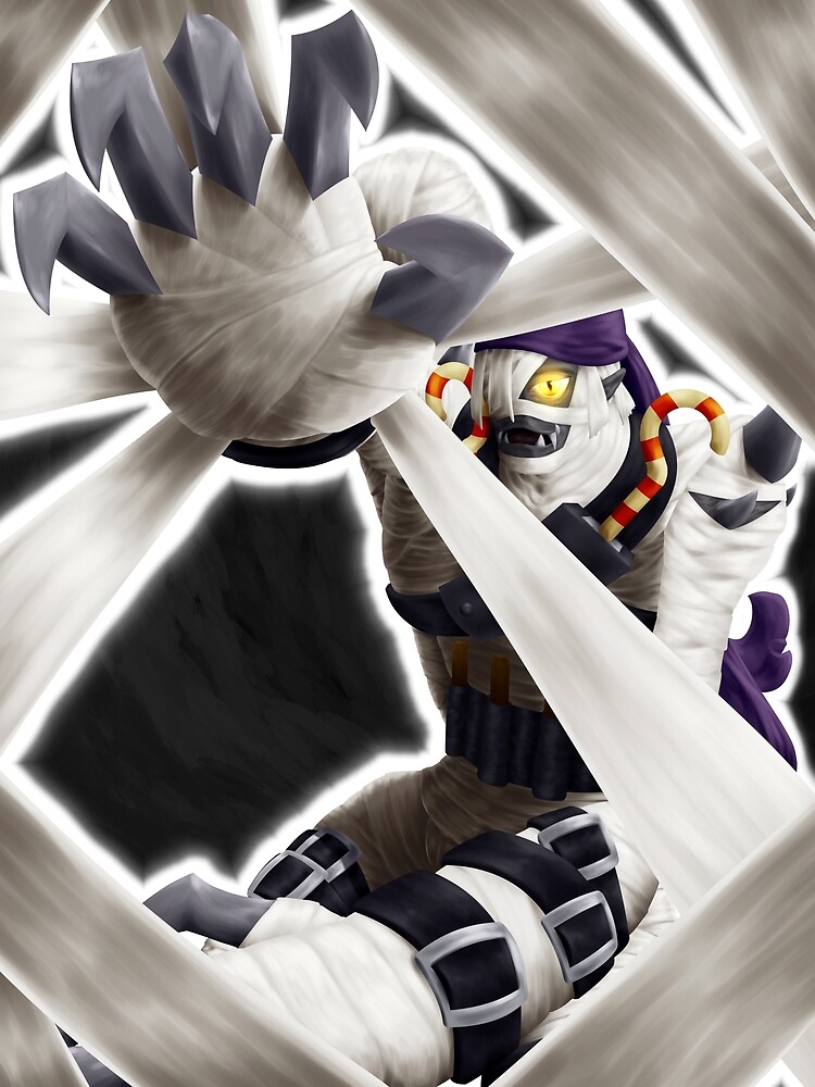 "Mummymon Digimon Ghost Game II" Poster for Sale by Yggdrasil-7E5 ...