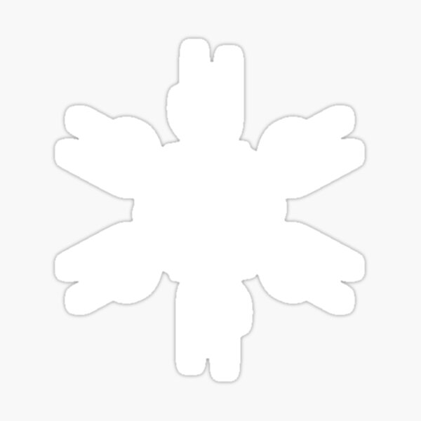 "Snowflake Sign Language Funny Pajama Christmas Gift Men Women" Sticker ...