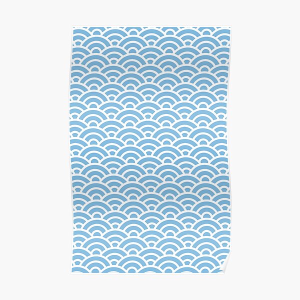 "WASURENAGUSA 191 Seigaiha Waves - Energetic Ver. | Japanese Pattern ...
