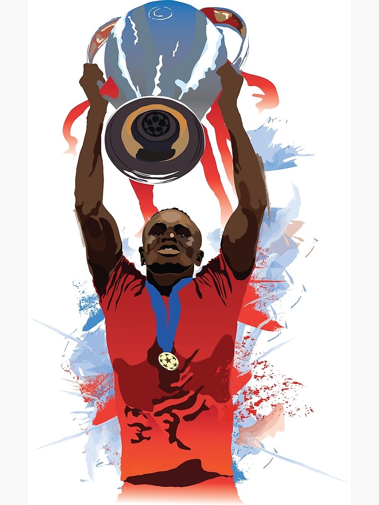"Sadio Mane Posters - Liverpool FC Prints - UEFA Champions League 2019 ...
