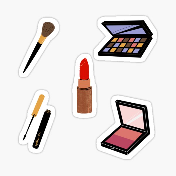 "Makeup Beauty Pack" Sticker for Sale by GeKrayr | Redbubble