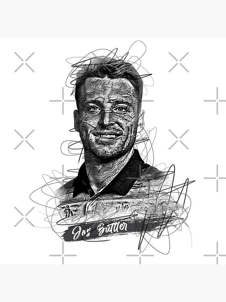 "Jos Buttler Abstract Sketch Art, England Cricket, English Cricket, Jos ...