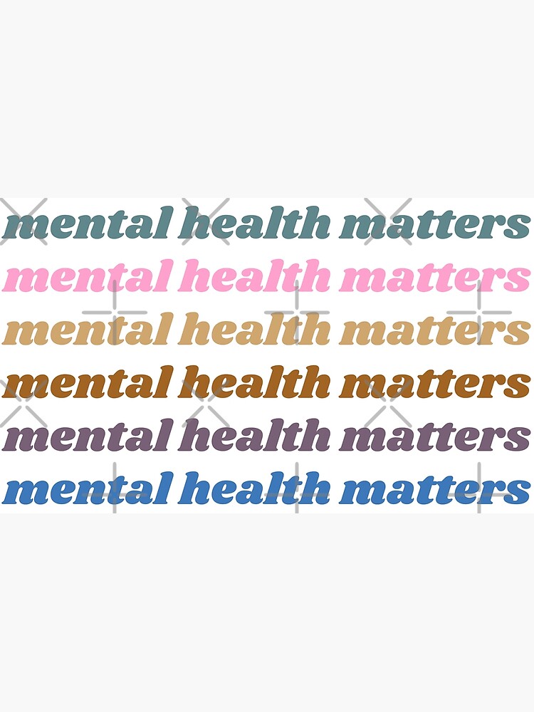 "Mental Health Matters, You Matter, Counselor, Motivational Quote ...