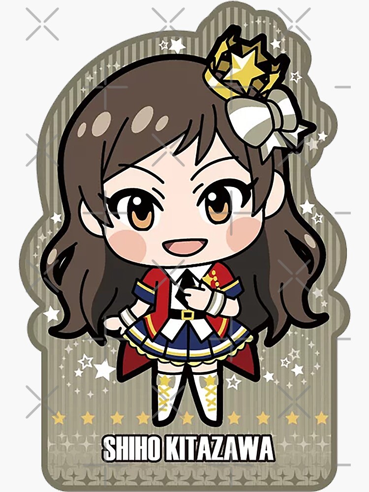 "Shiho Kitazawa" Sticker for Sale by Stickeramut | Redbubble