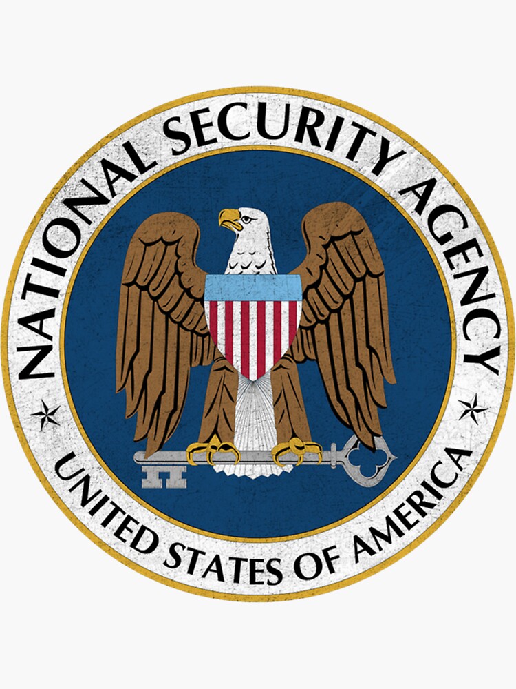 "NSA " Sticker for Sale by MILITARYPATCH | Redbubble