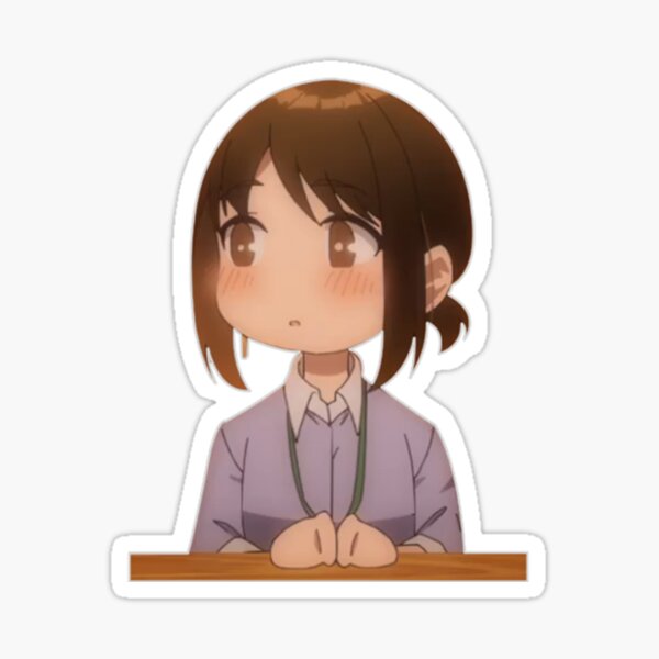 "Ganbare Douki-chan(CouMongCat468)" Sticker for Sale by World-Proverbs ...