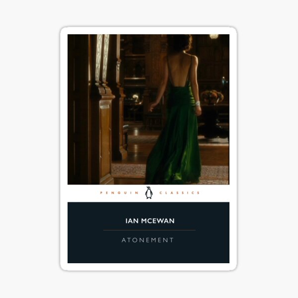 "POSTERS / ATONEMENT" Sticker for Sale by peachesnoranges | Redbubble