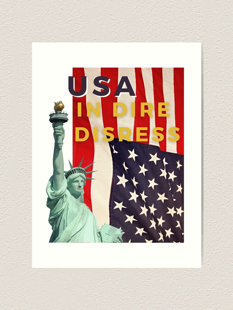 "american flag upside down - USA in dire distress, Statue of Liberty ...