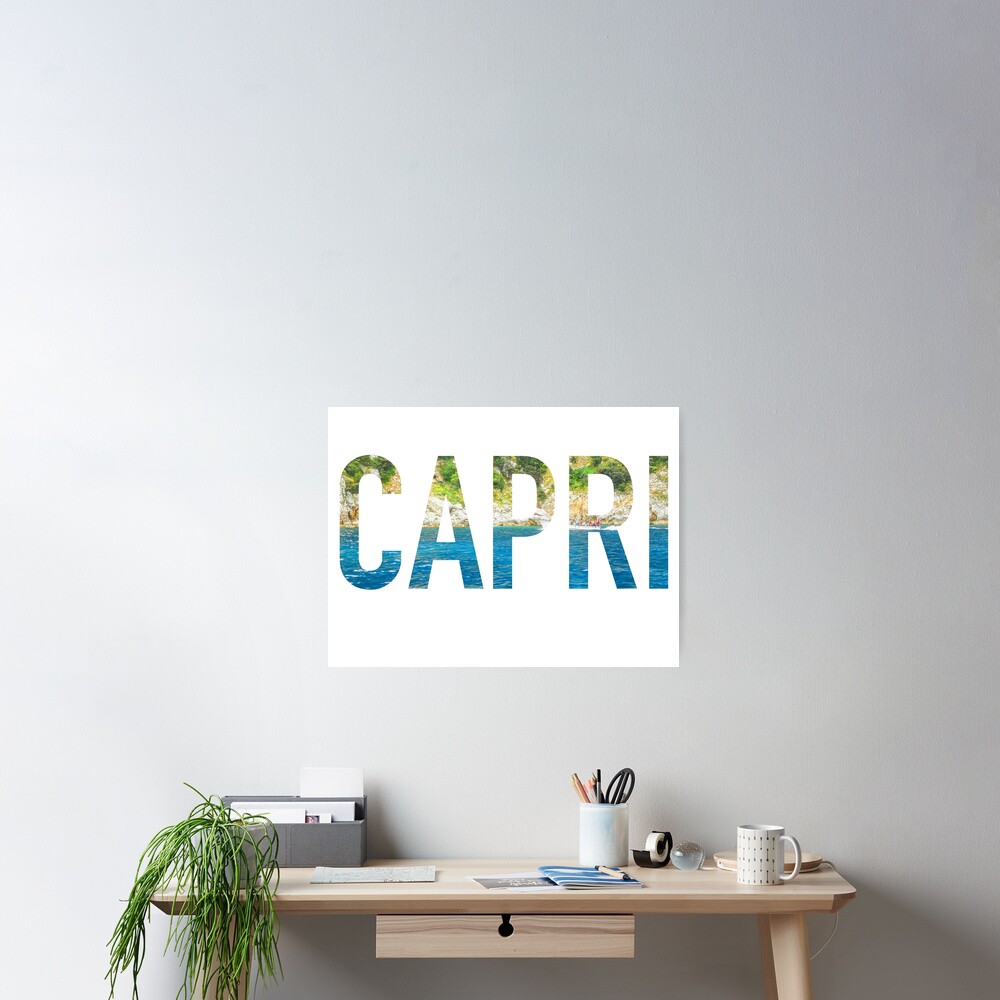 "Capri, Italy" Sticker for Sale by aterkaderk | Redbubble