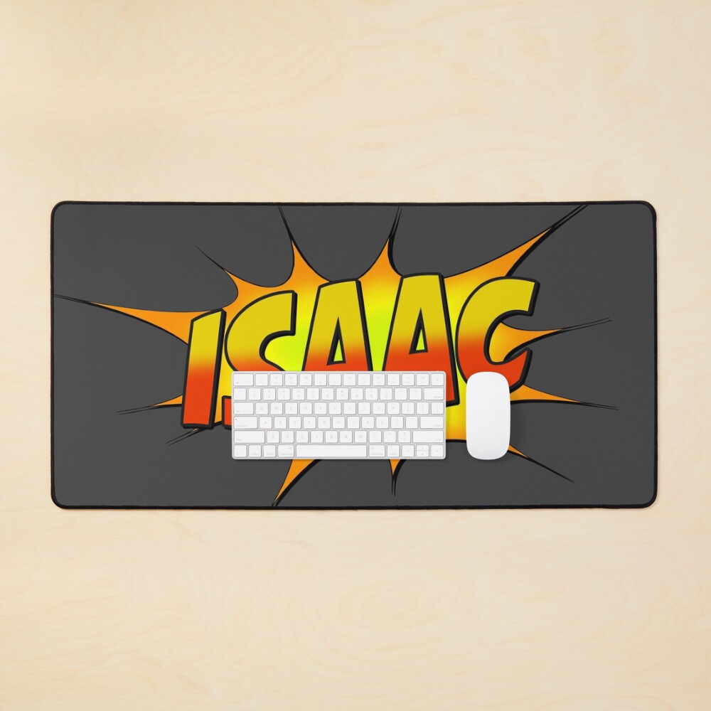 "Isaac" Sticker for Sale by rogue-design | Redbubble