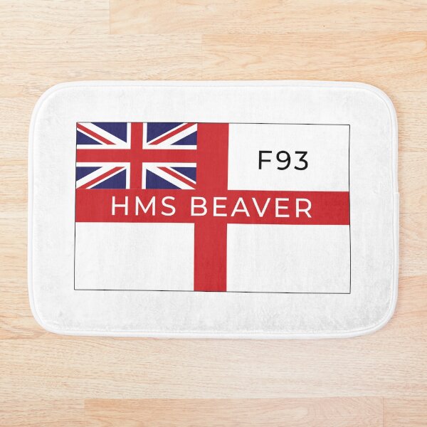 "HMS Beaver On British White Ensign - F93 - British Navy Typ 22 ...