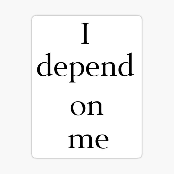 "Independent Woman" Sticker for Sale by shesabella | Redbubble
