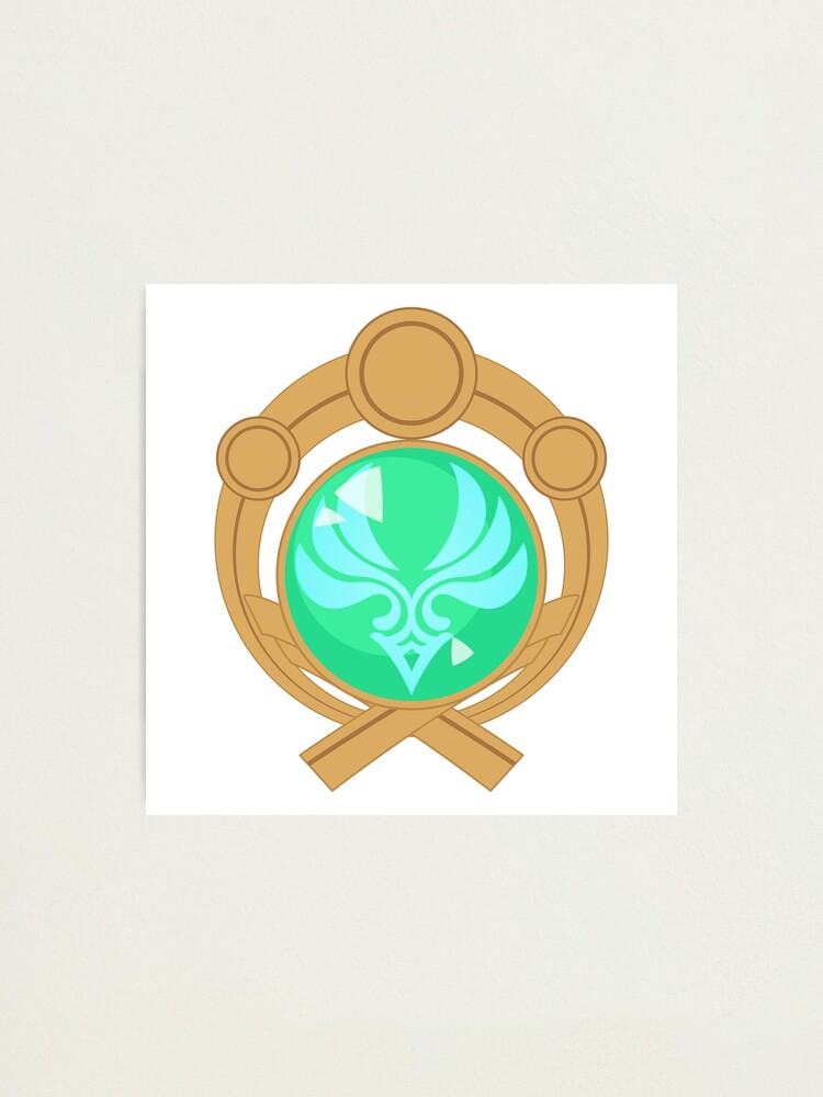 "Genshin Impact Inazuma Vision - Anemo" Photographic Print for Sale by ...