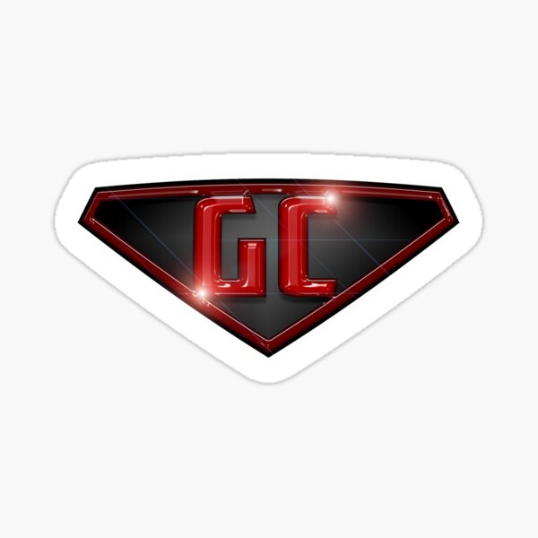 "GC logo" Sticker for Sale by rowdycars | Redbubble