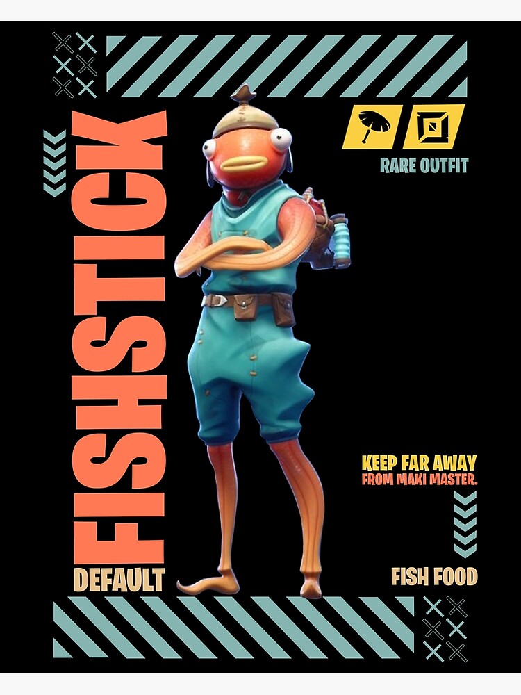 "Default Fishstick" Poster for Sale by brookstore | Redbubble