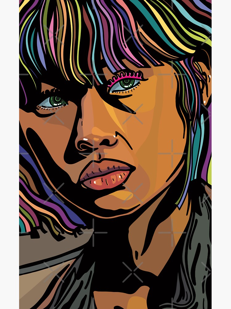 "Squid Game | Kang Sae Byeok | Player 067" Sticker for Sale by ...