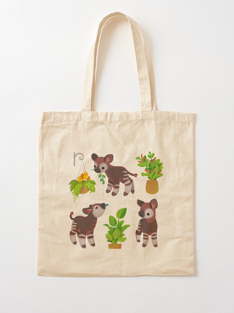 "Okapi" Tote Bag for Sale by pikaole | Redbubble