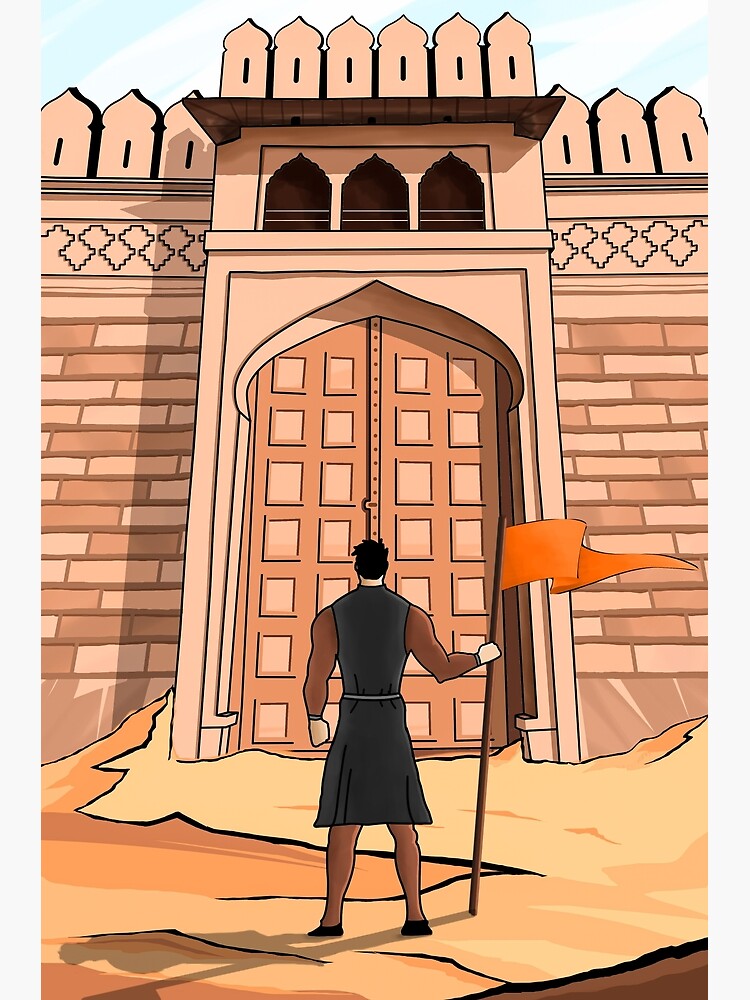 "The Indian Fort " Poster by Suneet4 | Redbubble