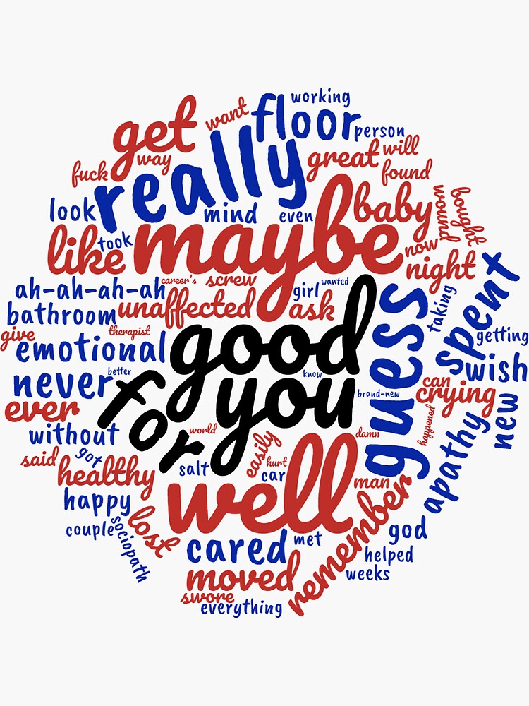 "Olivia Rodrigo Good 4 u" Sticker for Sale by Bendav371 | Redbubble