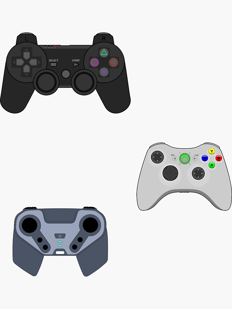 "Gaming Remote Controller sticker pack " Sticker for Sale by ...