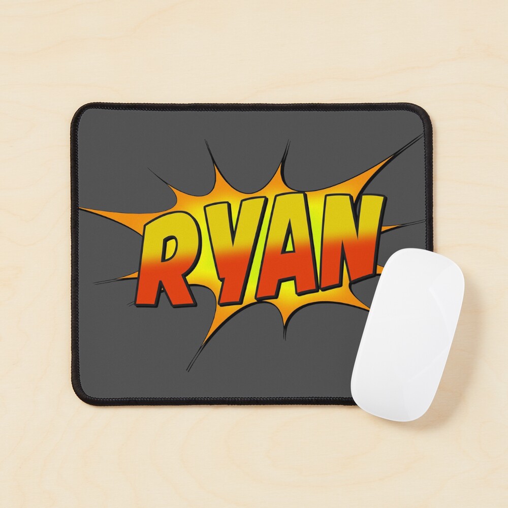 "Ryan" Sticker for Sale by rogue-design | Redbubble