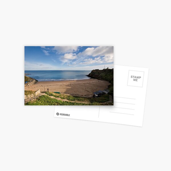 "King Edwards Bay, Tynemouth" Postcard for Sale by Violaman | Redbubble