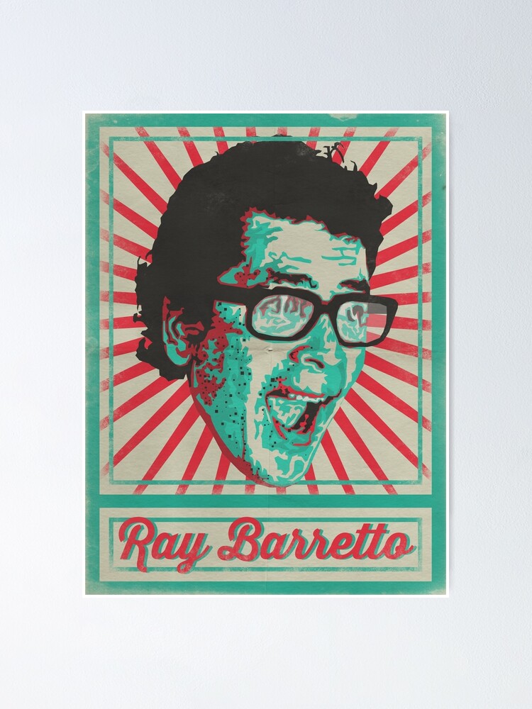 "Ray Barretto Poster" Poster for Sale by TropicalHuman | Redbubble