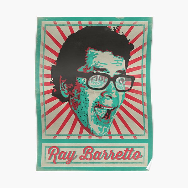"Ray Barretto Poster" Poster for Sale by TropicalHuman | Redbubble