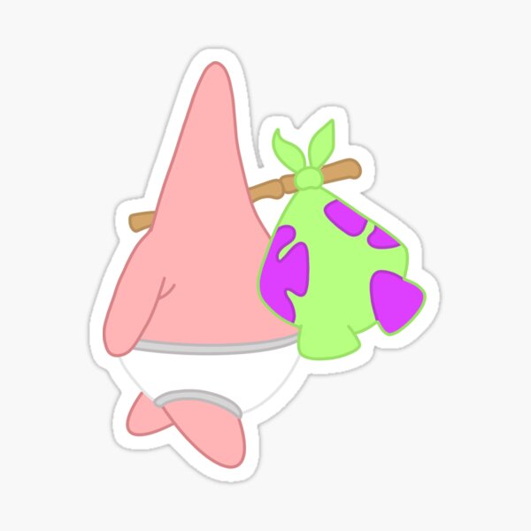 "Patrick Leaving" Sticker for Sale by VinylPatch | Redbubble