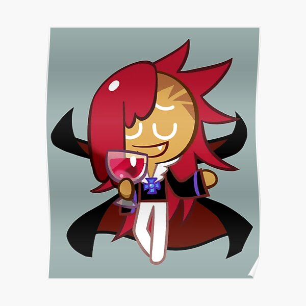 "Vampire Cookie! Cookie Run Kingdom " Poster for Sale by Robyn-Cookie ...
