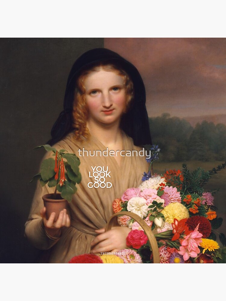 "you look so good" Sticker for Sale by thundercandy | Redbubble