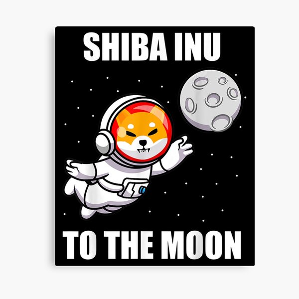 "Shiba Inu Coin Shiba Inu Crypto Shib To The Moon Shiba Token" Canvas ...