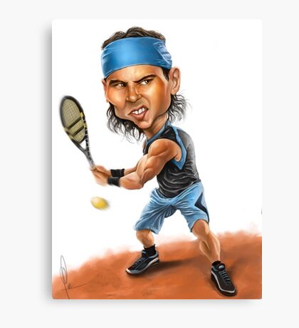 Rafa Nadal: Canvas Prints | Redbubble