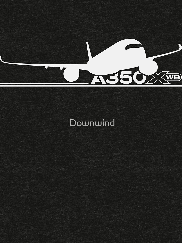 "A350 XWB" T-shirt by Downwind | Redbubble