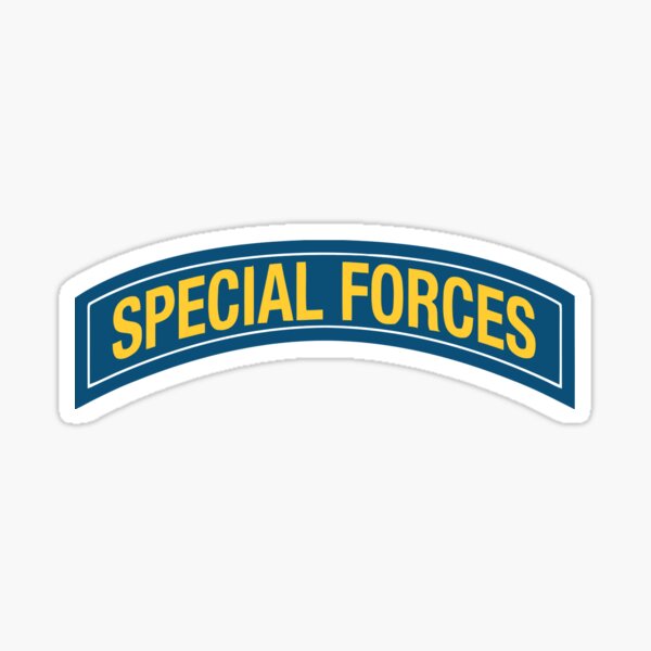 "Special Forces Sticker" Sticker for Sale by CarsNStuff | Redbubble
