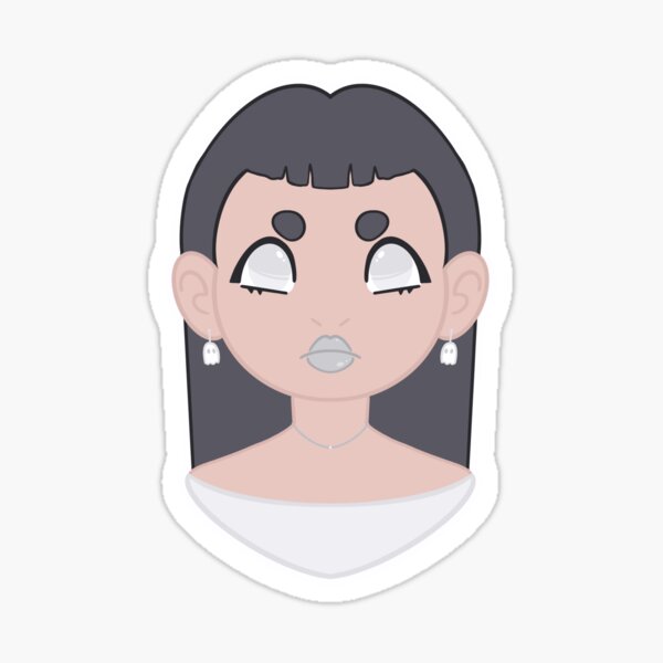 "Ghost girl" Sticker by Witchteaart | Redbubble