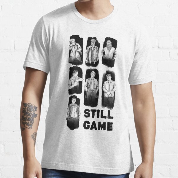 "Still Game Characters" T-shirt for Sale by amymojo | Redbubble | still ...