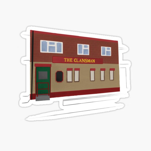 "The Clansman, Still Game" Sticker for Sale by amymojo | Redbubble