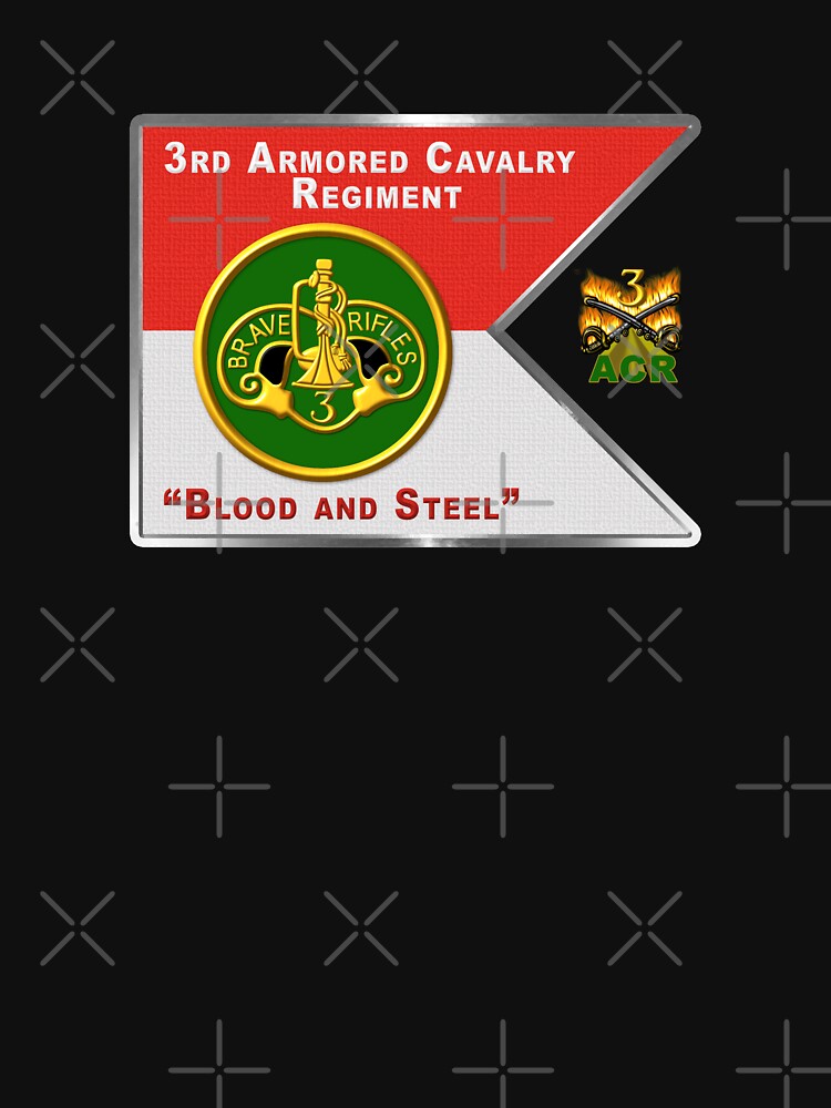"3rd Armored Cavalry Regiment ACR “Brave Rifles” " Classic T-Shirt for ...