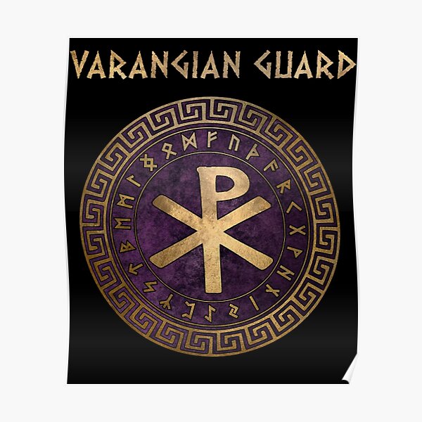 "Varangian Guard Byzantine Empire Symbol" Poster by WarlordApparel ...