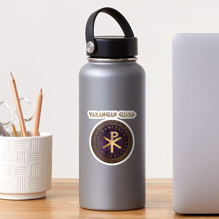 "Varangian Guard Byzantine Empire Symbol" Sticker for Sale by ...