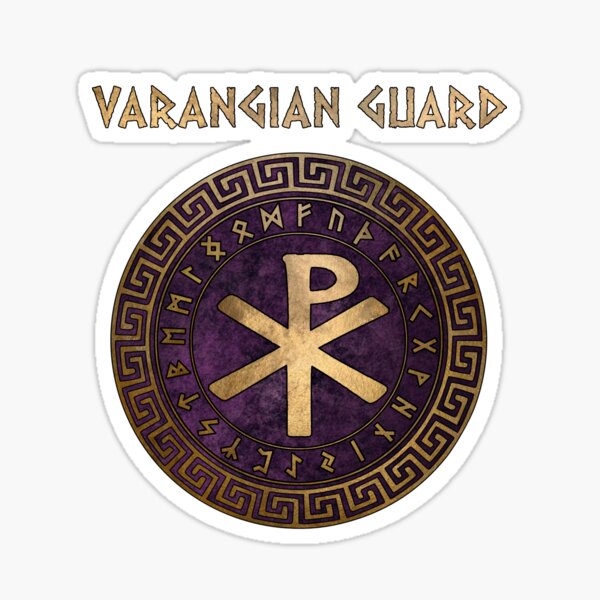 "Varangian Guard Byzantine Empire Symbol" Sticker for Sale by ...