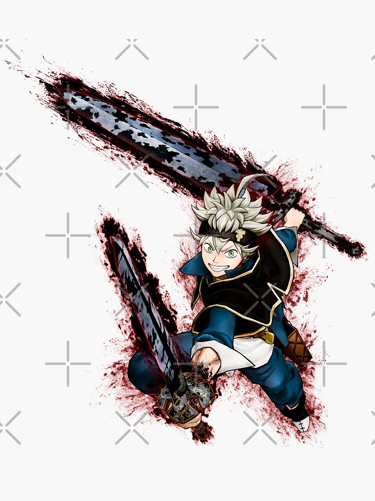 "Asta " Sticker by AnimeTheme | Redbubble