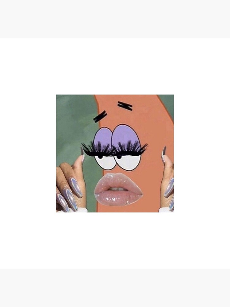 "Patrick Star Baddie Meme" Pin by FrogCupcake123 | Redbubble